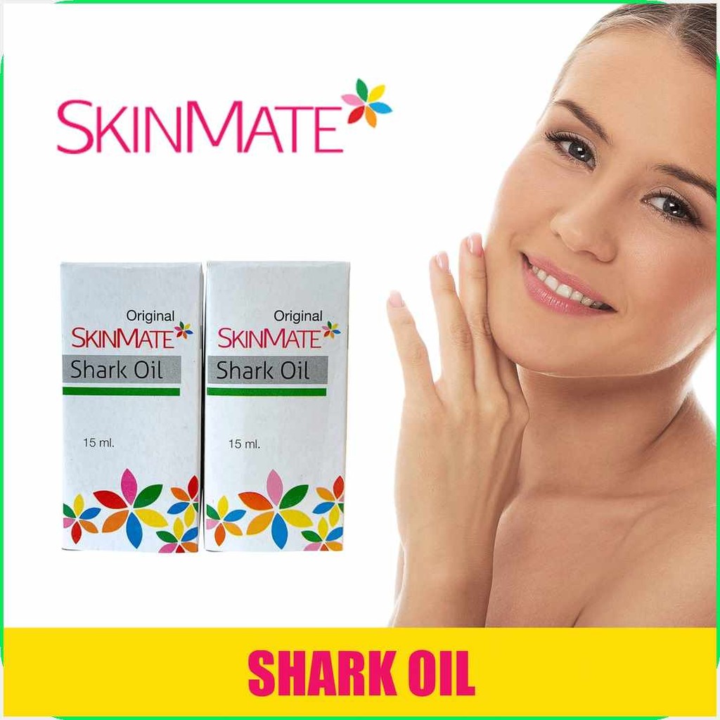 SKINMATE Me+Hu+Ip+gk+LF+EF+f+G+Shark Oil 15ml Bundle Of 2 | Shopee ...
