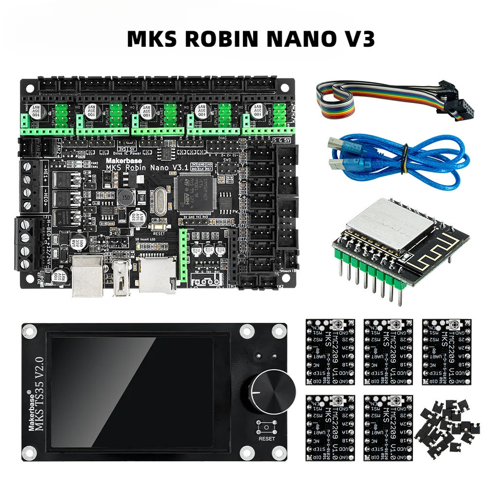 MKS Robin Nano V3 Eagle 32-bit control panel MKS TMC2209 2225 motor ...