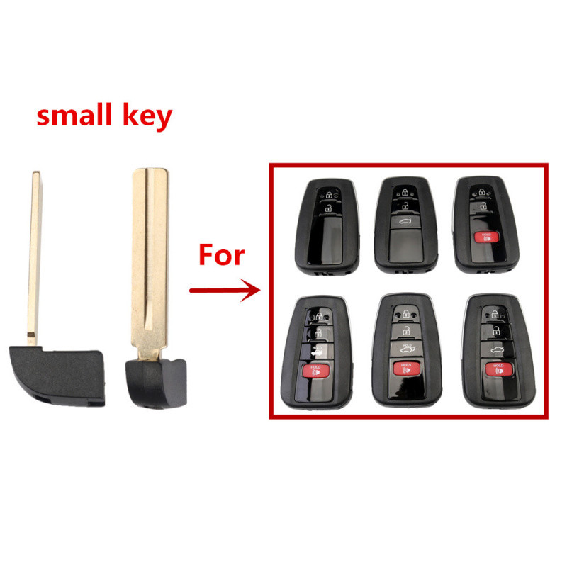 ⋛Hindley Remote Car Key Keyless Emergency Insert Uncut Blade Blank for ...