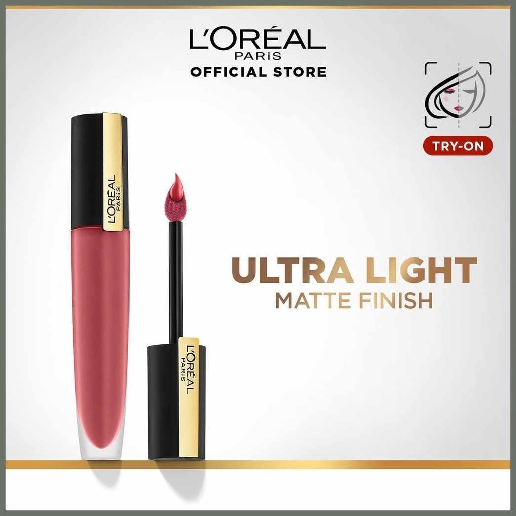 LOreal&Pp#Paris)fD}Rouge>VS}Signature>vH}Matte>re}Liquid>Vp}Lipstick>UN ...