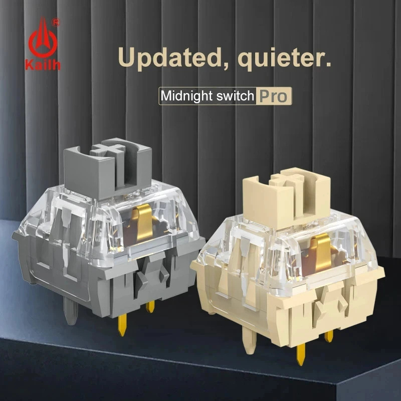 Kailh Midnight Switch Pro 5pins MX Switch Silent Mechanical keyboard ...