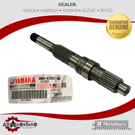 YAMAHA GENUINE NMAX ABS V2 REAR DRIVE AXLE B6H-E7421-00 | Shopee ...