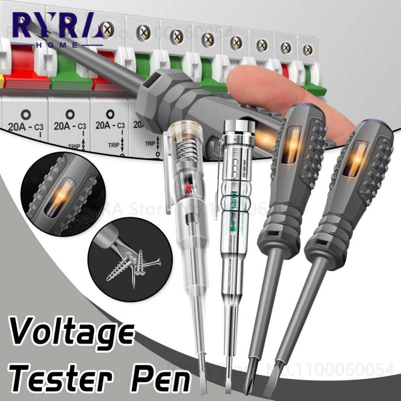웃Electric Tester Pen Screwdriver Non-contact Induction Test Pencil ...