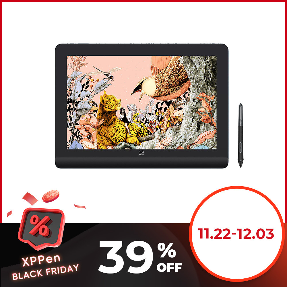 XPPen Artist Pro 16 (Gen 2) Graphics Tablet Monitor 16-inch Drawing ...