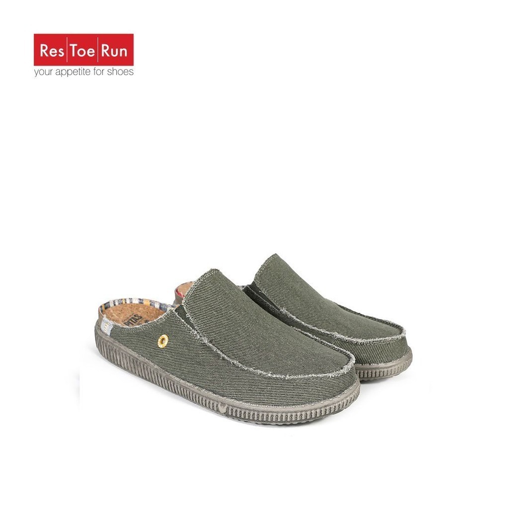 Walk In Pitas WP150 Rustic Clog Kaki Mens Shoes | Shopee Philippines