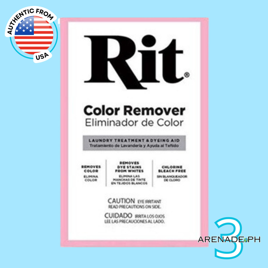 Rit Color Remover Laundry Treatment & Dyeing Aid, 2 oz. / 56.7g ...