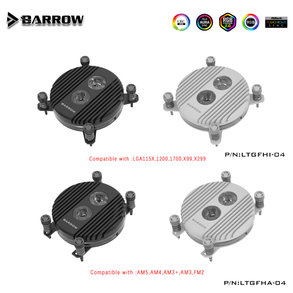Barrow CPU Block , For Intel Lga1700/1200/115x/x99/x299/AM5/AM4/AM3 ...