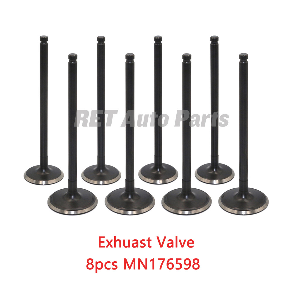 ♣8PCS 4D56 Engine Inlet & Exhaust Valve For Mitsubishi Nativa Pajero ...