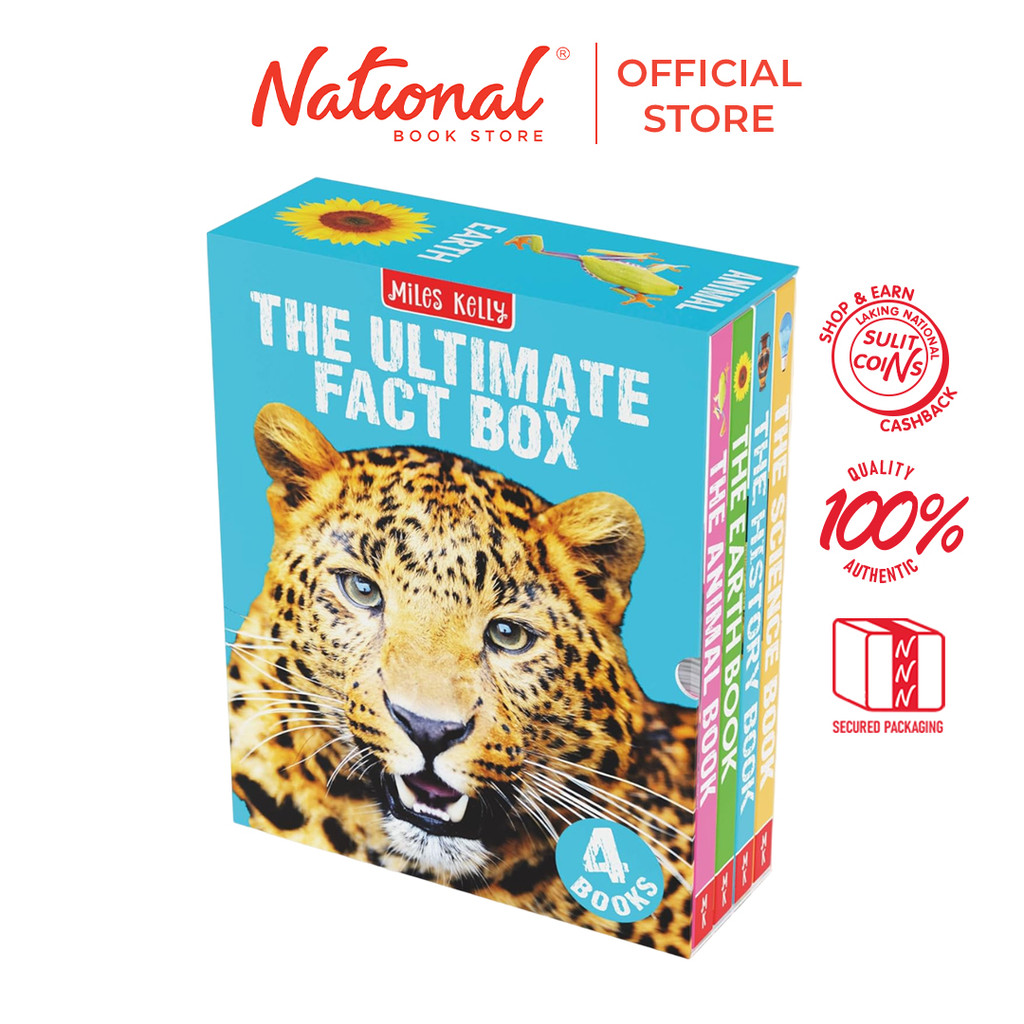 The Ultimate Fact Box 4 Books: Animals, The Earth, History and Science ...
