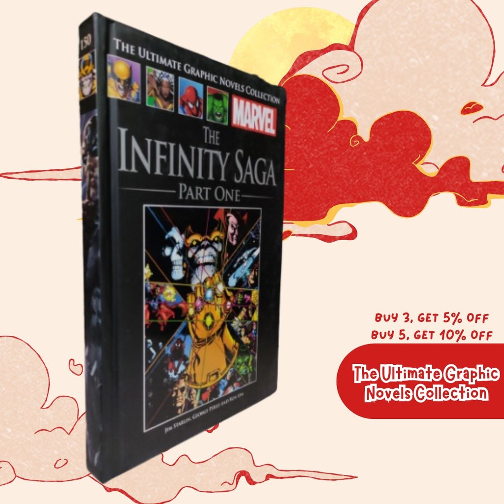 The Infinity Saga Part 1 | The Ultimate Graphic Novels Collection 150 ...