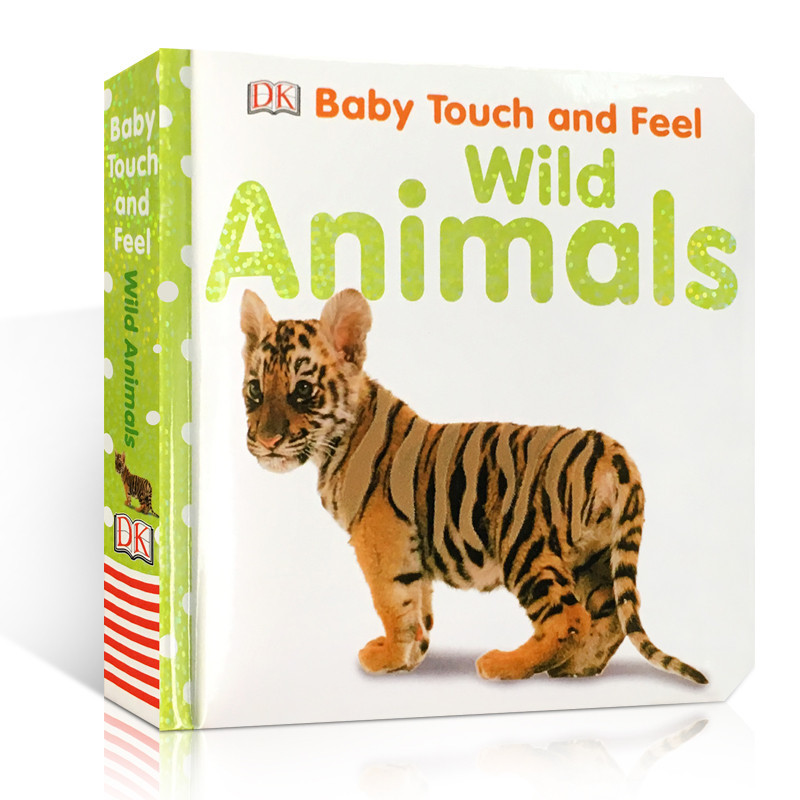 DK Baby Touch and Feel Wild Animals 0-3 years Board book | Shopee ...
