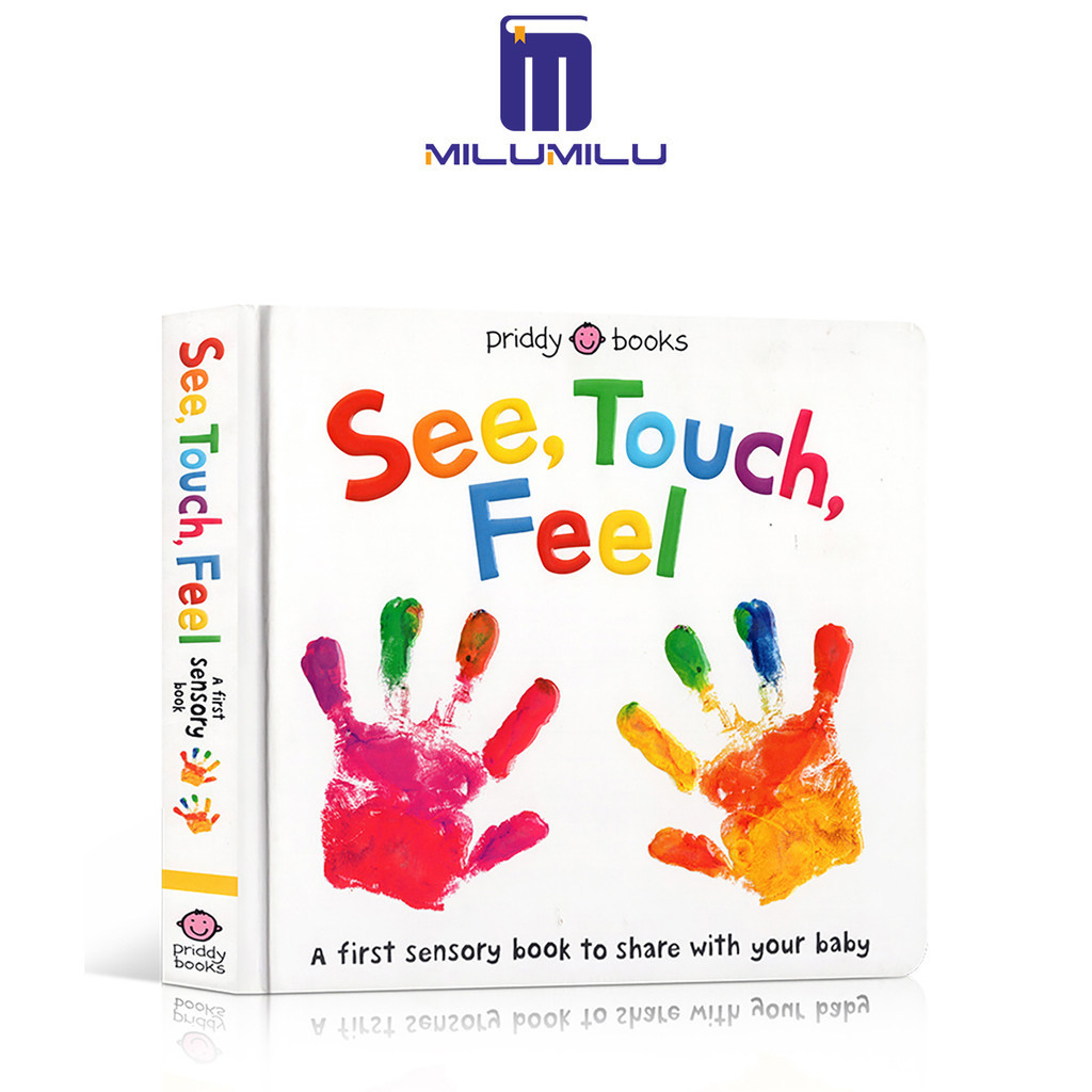 Milu Touch Book See Touch Feel Toddler Hardcover Picture Book ...
