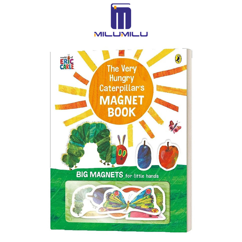 Milu Picture Book The Very Hungry Caterpillar's Magnet Book Children's ...