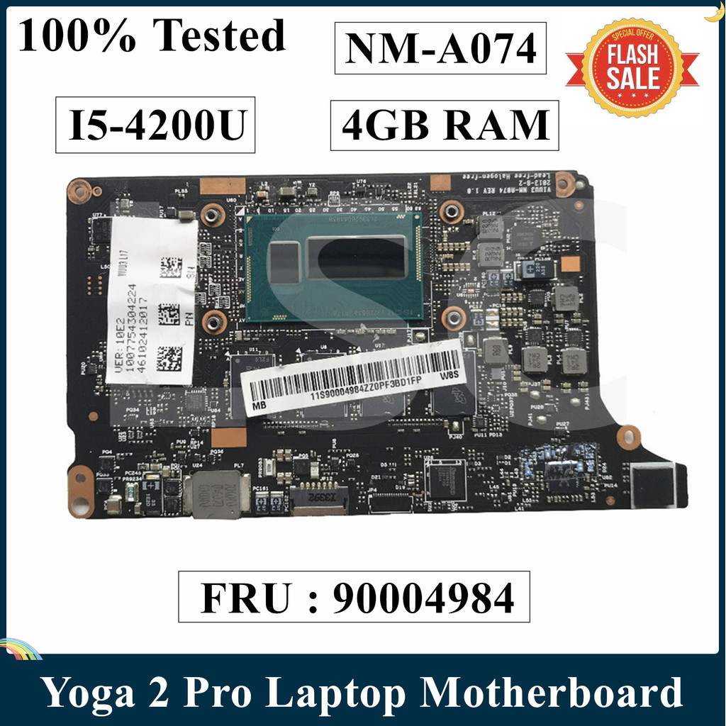 LSC Refurbished For Lenovo Yoga 2 Pro W8P Laptop Motherboard FRU ...