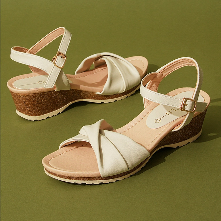 CLN 22G-Lemon Wedge Sandals | Shopee Philippines