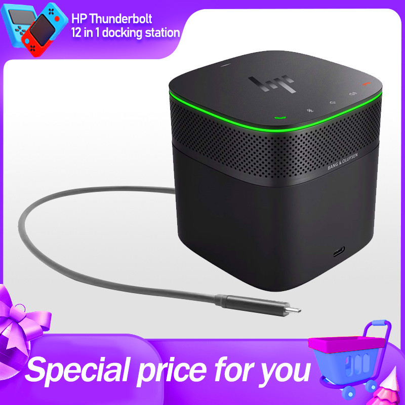 -Original HP G2 Docking Station Thunderbolt 3 / 4 12in1 100W Power ...