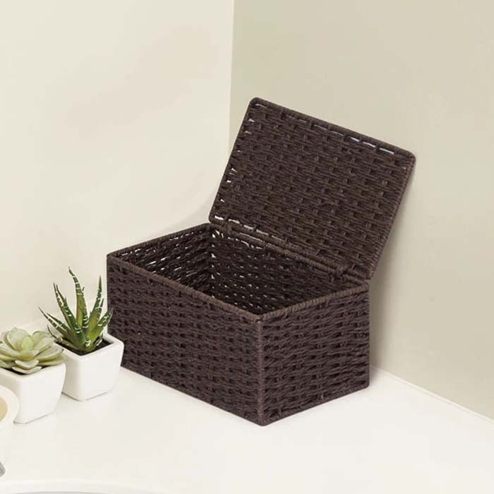 NITORI Storage Box with Lid Laira DBR | Shopee Philippines