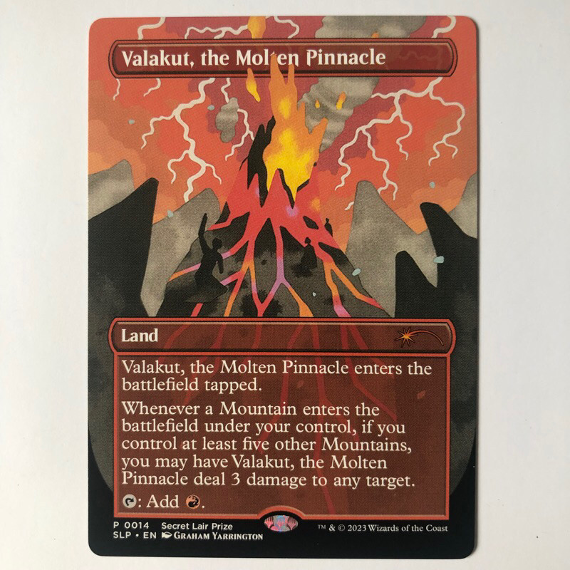 Playtest Card - Valakut, the Molten Pinnacle (SLP) | Shopee Philippines
