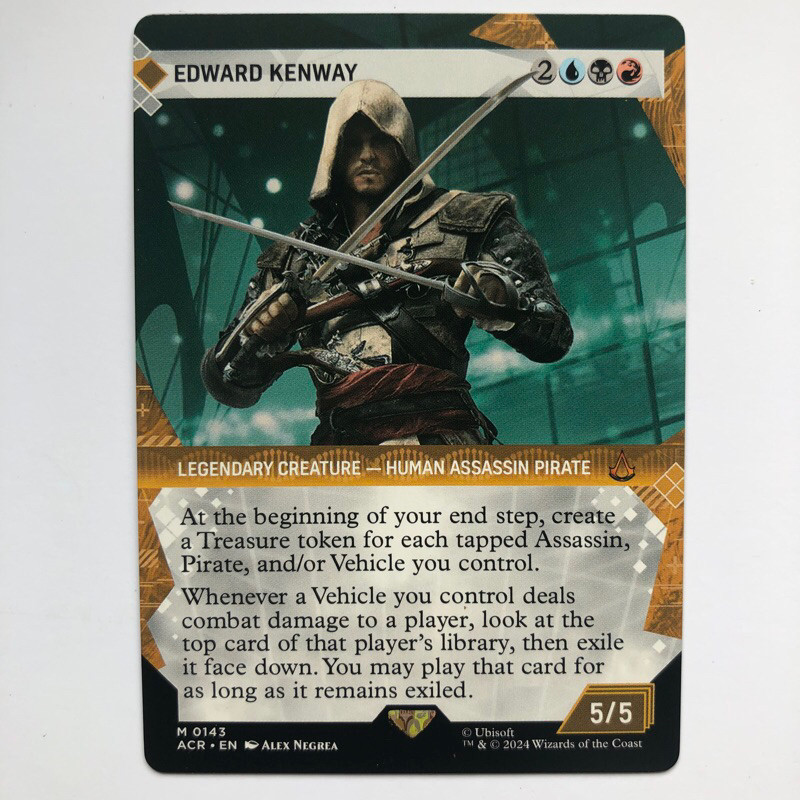 Playtest Card - Edward Kenway (ACR) Showcase | Shopee Philippines