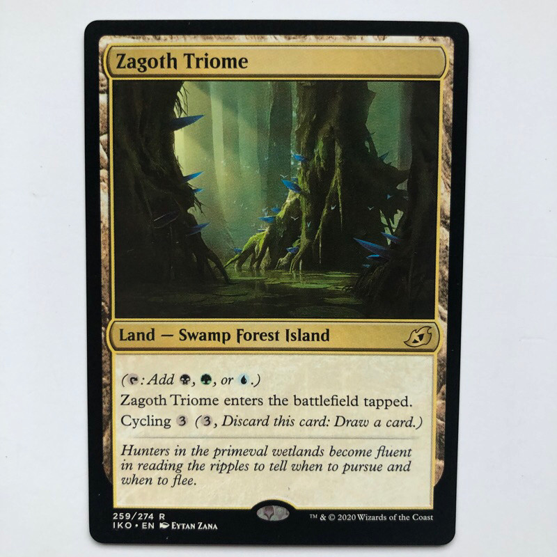 Playtest Card - Zagoth Triome (IKO) | Shopee Philippines