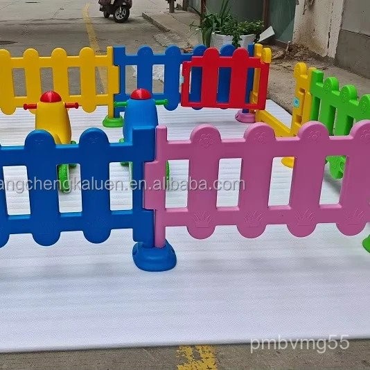 Plastic fence amusement equipment indoor playground for kids | Shopee ...