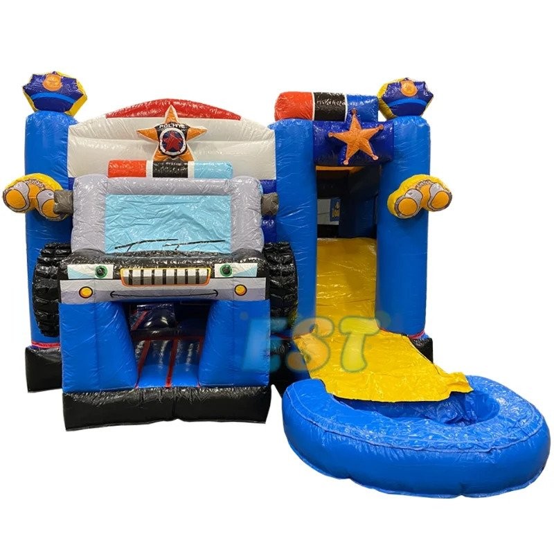 Factory Price Car Inflatable Bouncy Castle Slide Commercial Bounce ...