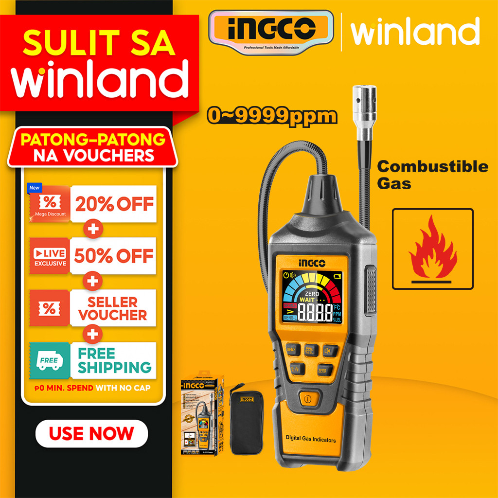 Ingco by Winland Digital Gas Indicator HETGA01 ING-PT | Shopee Philippines
