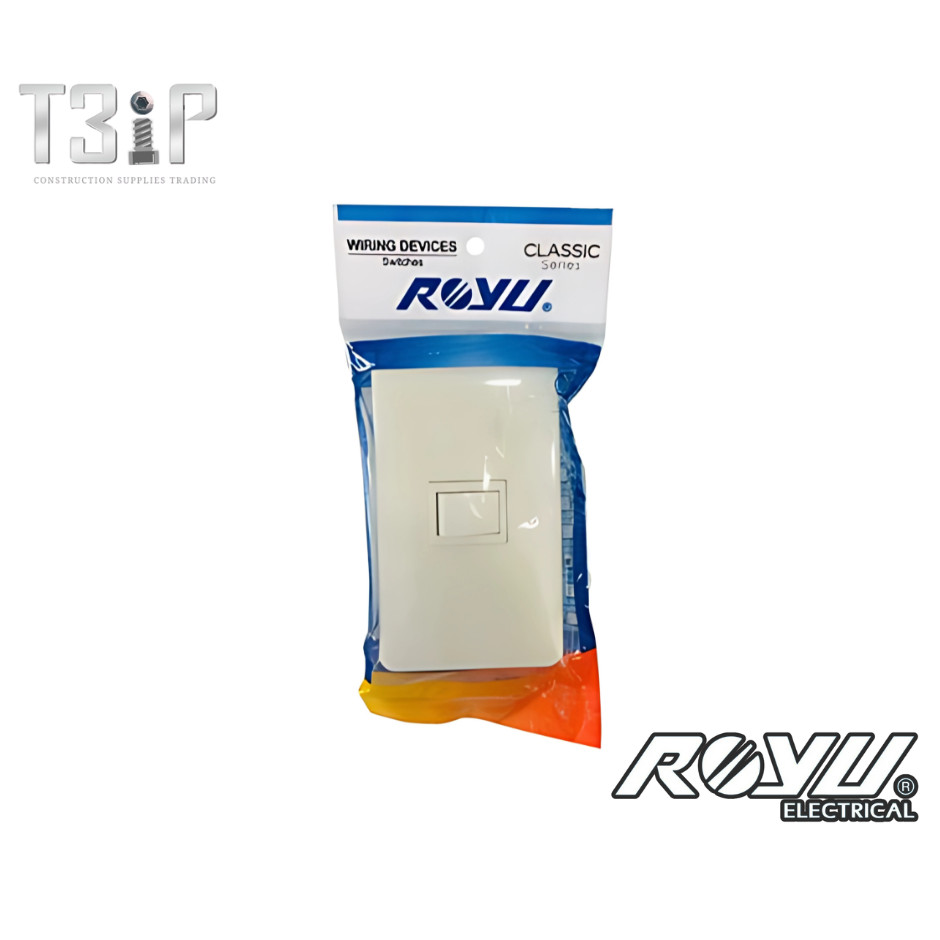 1 Gang Switch Set (Classic Series) - Plano 1 Gang Switch 3-Way Set ...