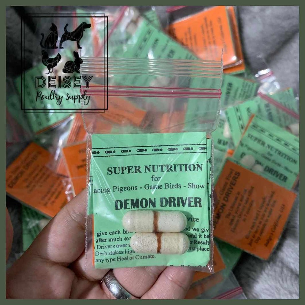 Demon)f)Drivers'z/For~M?Show*E?birds*N?-*F?Game*J?fowl*Aw?(1 PACK/2 ...