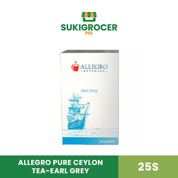 Allegro Pure Ceylon Tea-Earl Grey 25s | Shopee Philippines