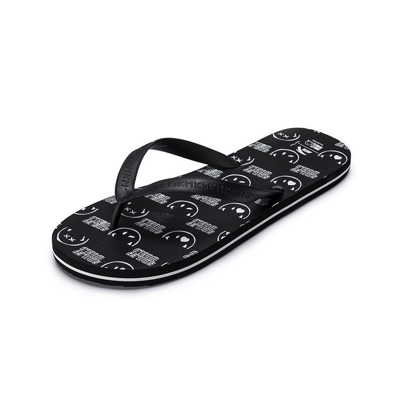 ANTA Men Beach Lifestyle Slippers Slides Outdoor Comfort Slip-On Shoes ...