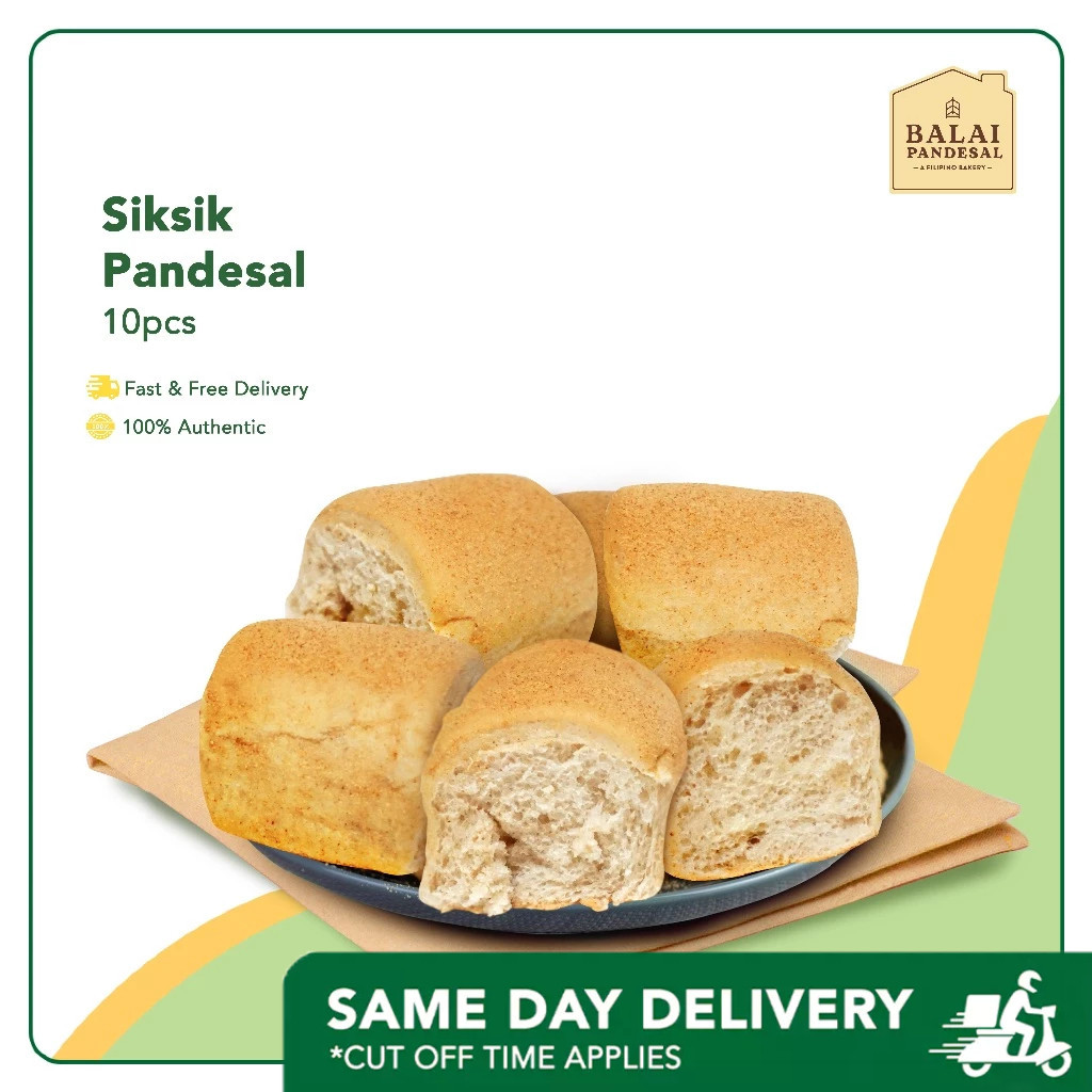 Balai Pandesal Siksik Pandesal 10pcs [Bakery, Fresh Bread] | Shopee ...
