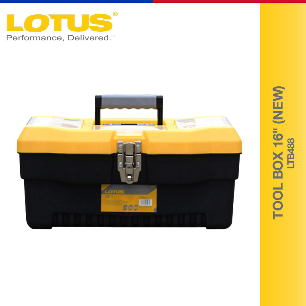 Lotus Tool Box 16" (New) LTB488 - Tool Storage | Shopee Philippines