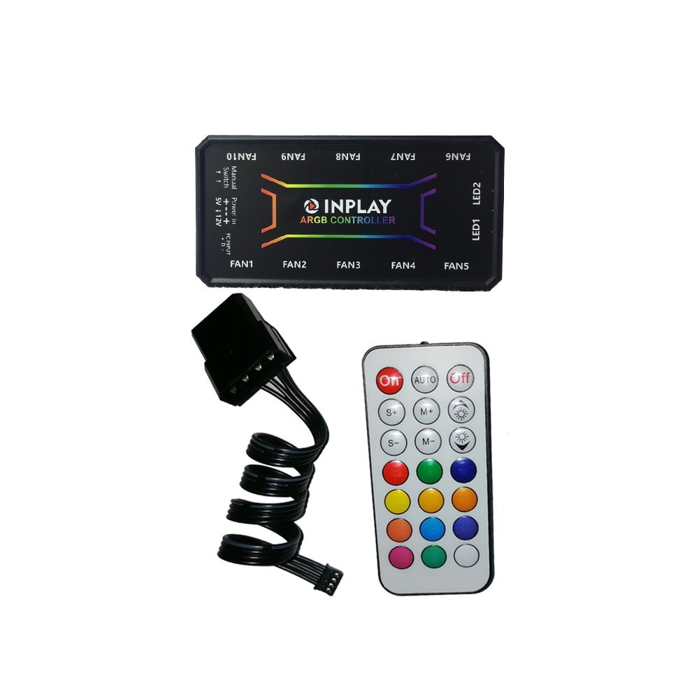 Inplay RGB Hub Controller with Remote | EJDalanon Enterprise | Shopee ...