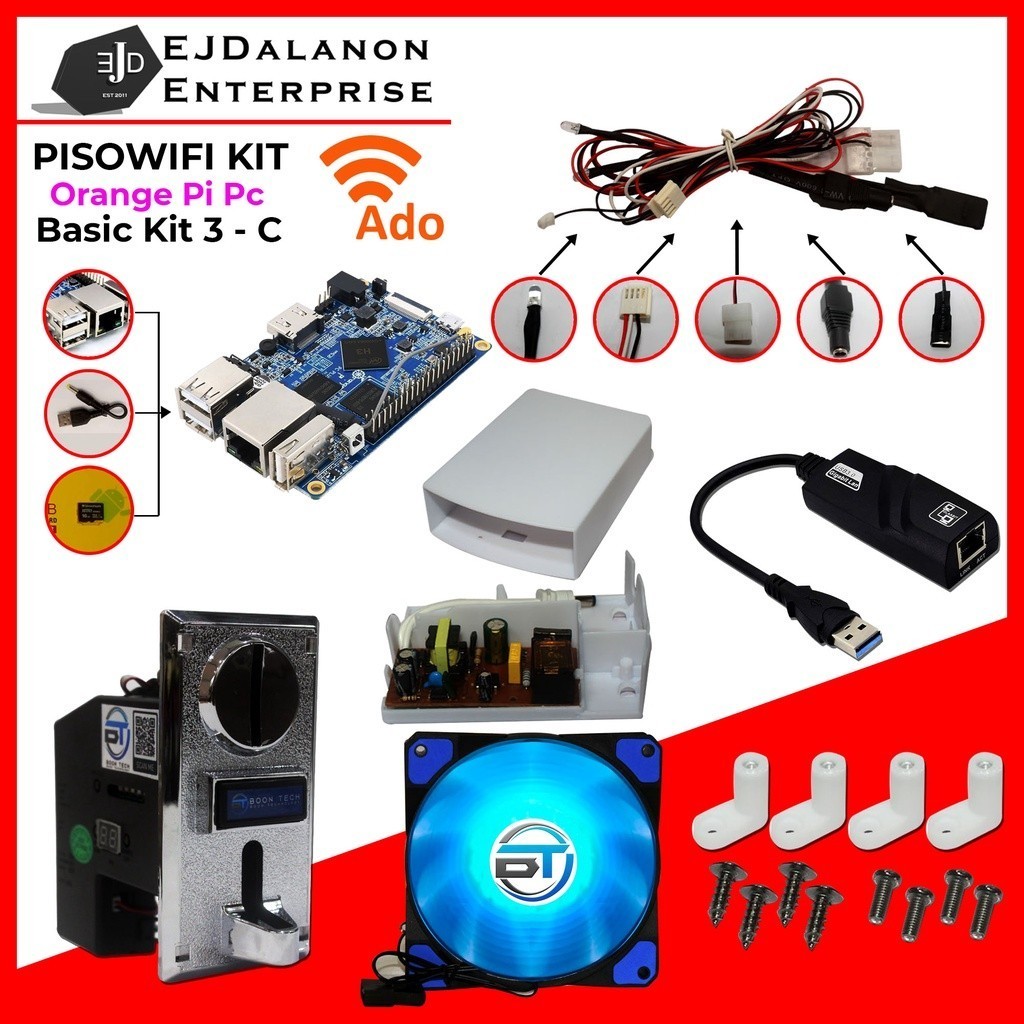 Neonds Piso Wi-Fi Kit Orange Pi PC Lpb System Without License (Bk-Opc-3 ...