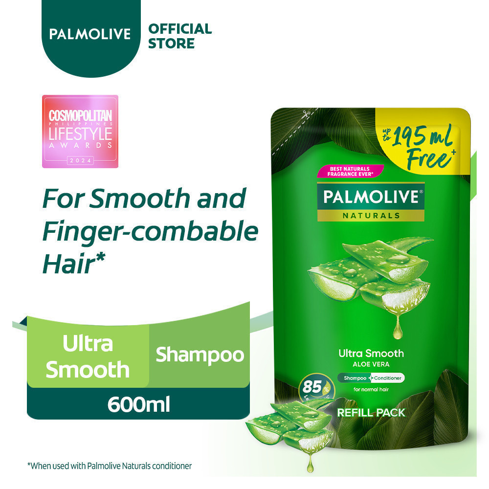 Palmolive Naturals Shampoo - with Aloe Vera, for Normal Hair, 600ml ...