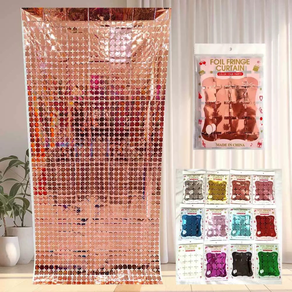 2 Meters Length Square Foil Sequin Small Square Backdrop Wedding ...