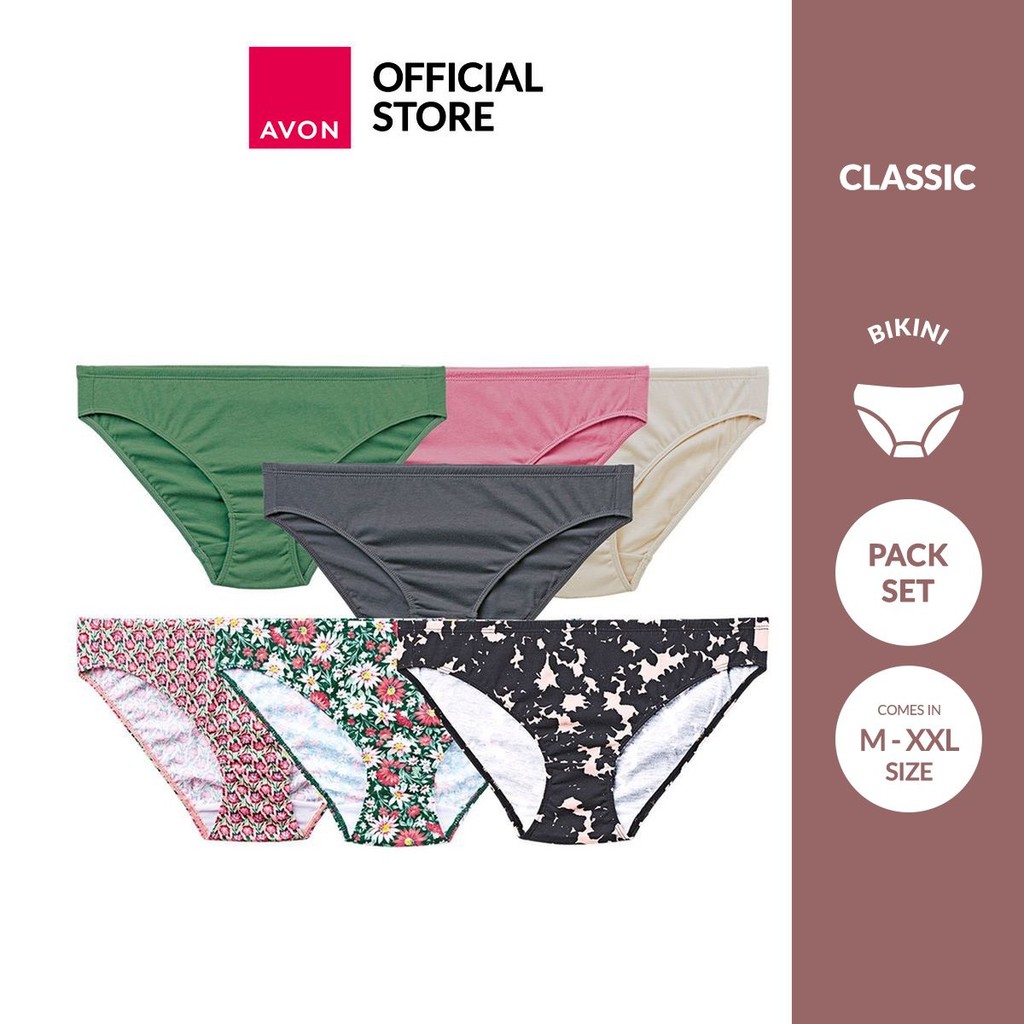 Avon Classic | Patricia 7-In-1 Bikini Panty | Women's | Shopee Philippines