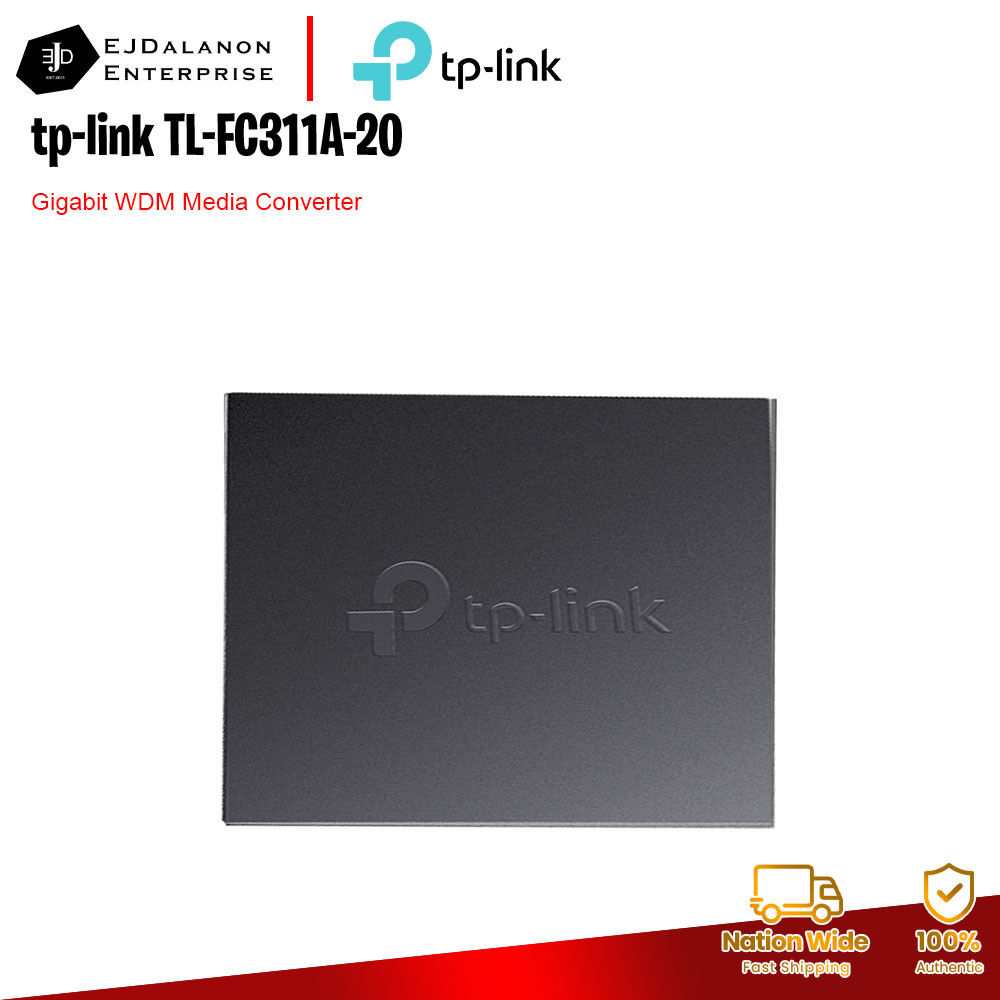 TP-Link Tl-Fc311A-20 Gigabit Wdm Media Converter Fc311A-20 | Shopee ...