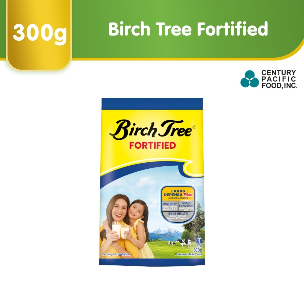 Birch Tree Fortified Powdered Milk 300g - Supports Immunity, Brain ...