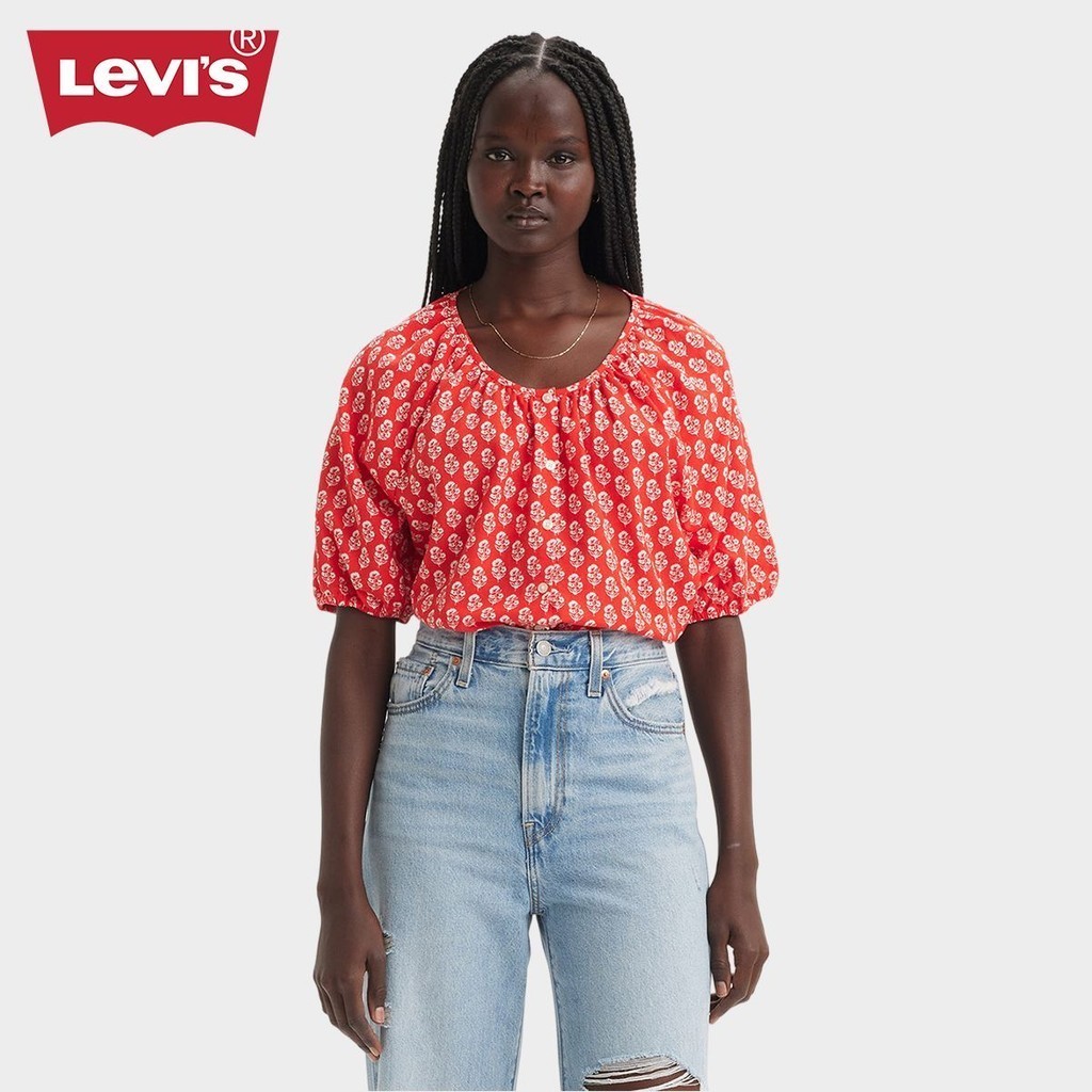 Levi's® Women's Leanne Blouse A8683-0014 | Shopee Philippines