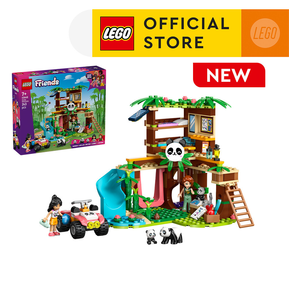 LEGO® Friends 42648 Panda Sanctuary Animal Care, Age 7+, Building ...