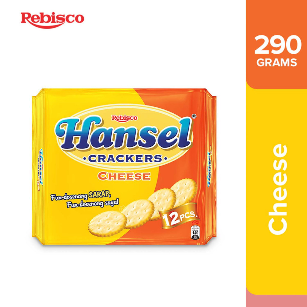 Hansel Crackers Cheese 29g x 10pcs | Shopee Philippines