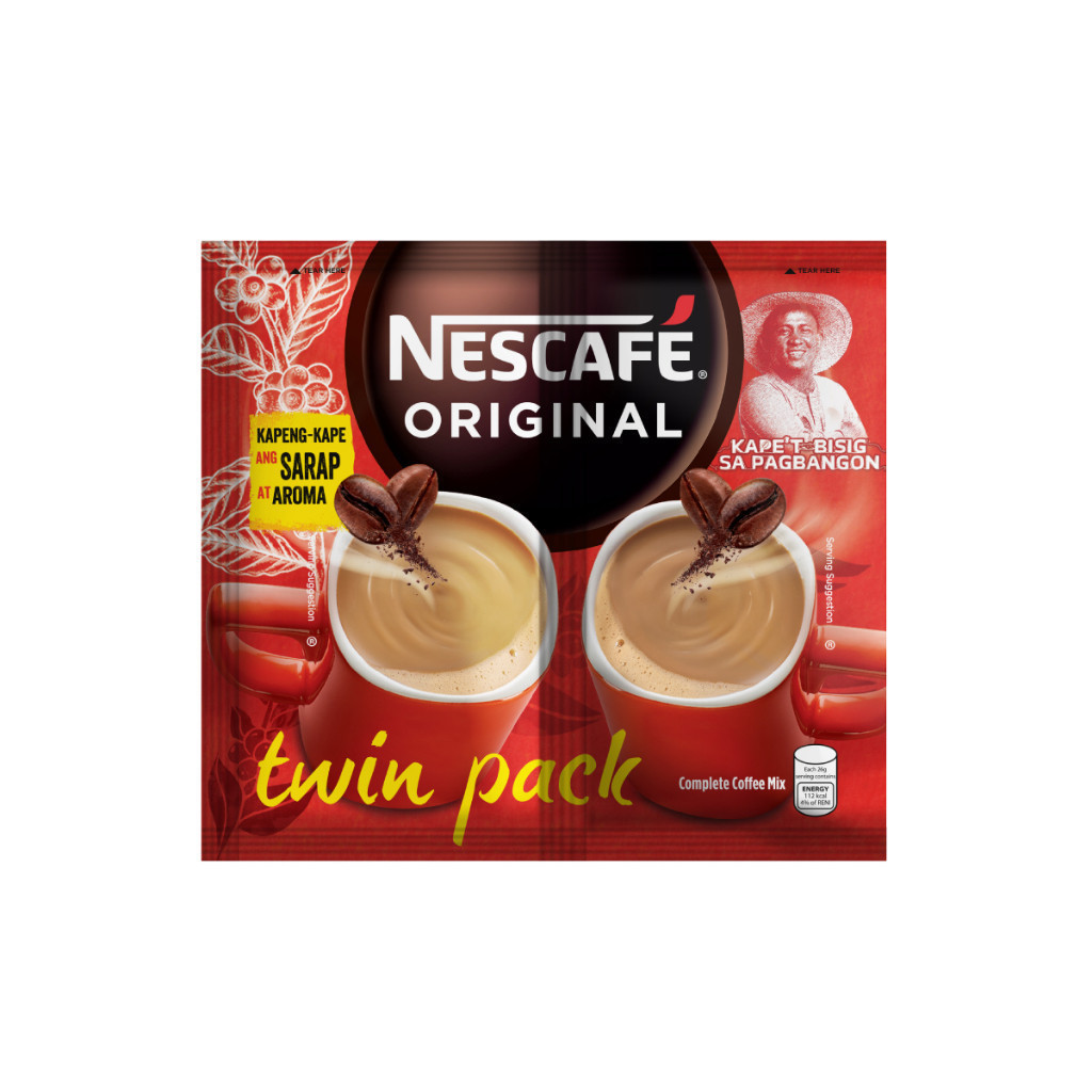 NESCAFE Original 3-in-1 Coffee Twin Pack 40g - Pack of 20 | Shopee ...