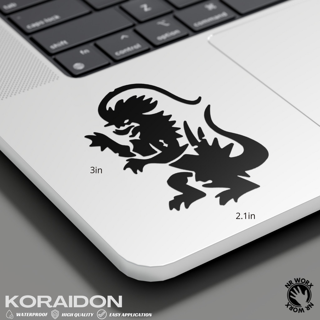 Koraidon Pokemon Scarlet Violet Vinyl Decal Anime Sticker | Shopee ...