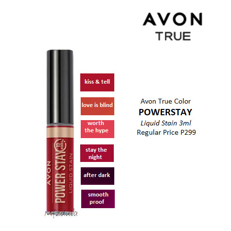 Avon True Color POWERSTAY liquid stain 3ml | Shopee Philippines