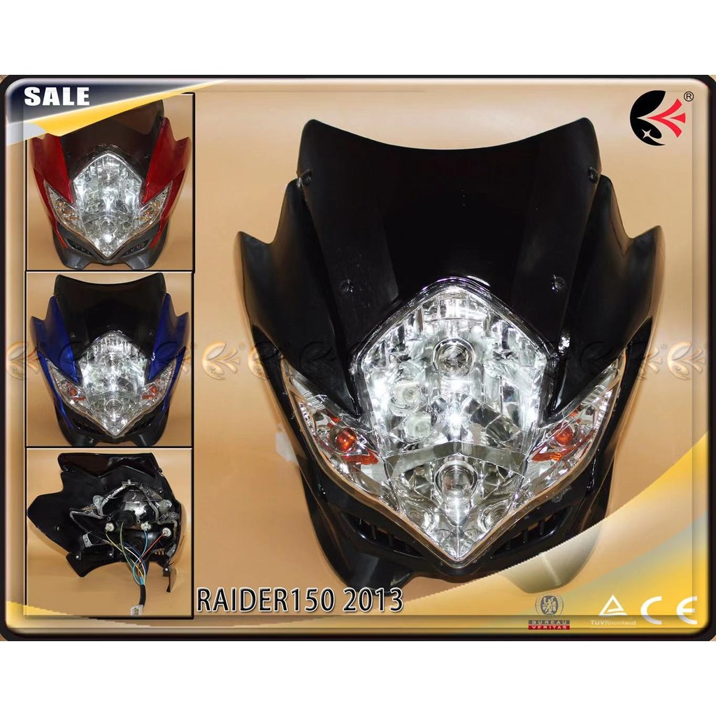 RAIDER 150 BIG (2013) HEADLIGHT COD HIGH QUALITY | Shopee Philippines