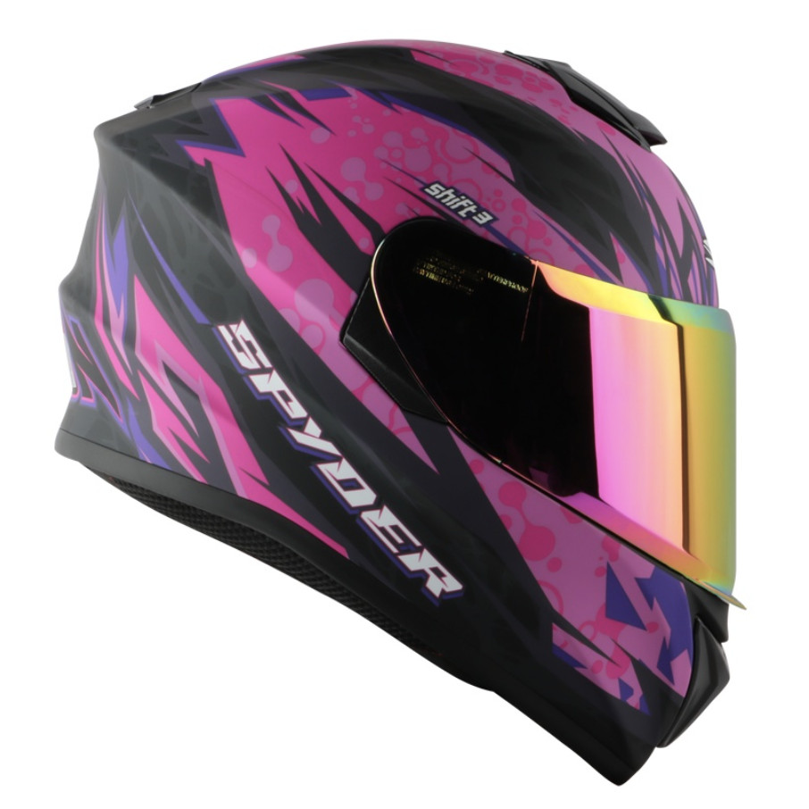 Spyder Full-Face Helmet with Dual Visor Shift 3 GD ORION Series 5 (FREE ...