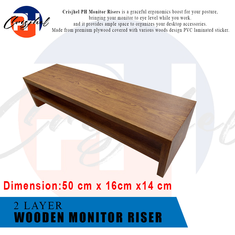 Monitor Risers / Monitor or TV Racks / Multi-Purpose Racks [50 cm L x ...