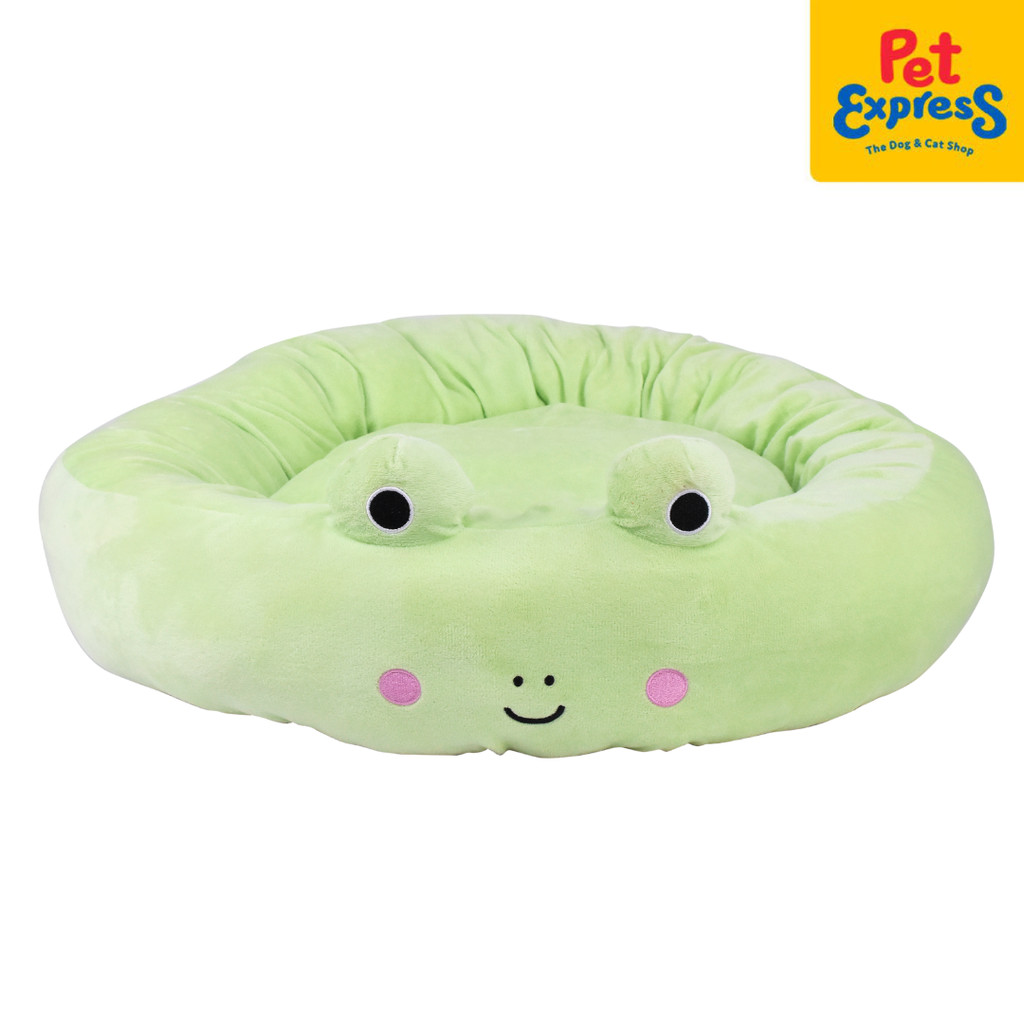 Pet Express Round Animal Frog Pet Bed 68x10x68cm | Shopee Philippines